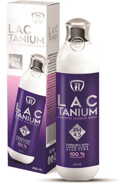 Lac Tanıum Femınıne Intımate Wash-Lac Tanıum Intım Temızleme Sıvısı 200 ml Lac Tanıum Femınıne Intımate Wash-Lac Tanıum Intım Temızleme Sıvısı 200 ml