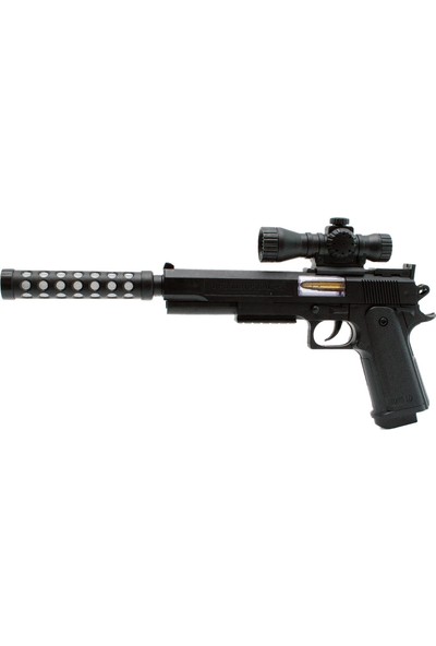 Apera Ap-80 Susturuculu Tabanca Titreşimli Işıklı 38 cm Apera Ap-80 Susturuculu Tabanca Titreşimli Işıklı 38 cm