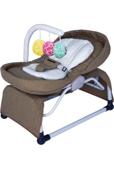 Vauva Pronto Sallanır Ev Tipi Oyuncaklı Ana Dizi - Kahve Vauva Pronto Sallanır Ev Tipi Oyuncaklı Ana Dizi - Kahve