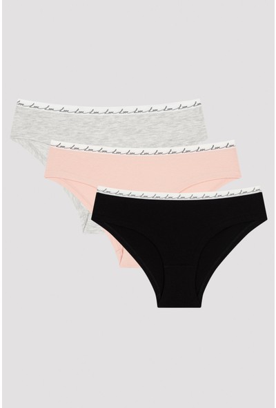 Penti Love 3lü Brazilian Külot