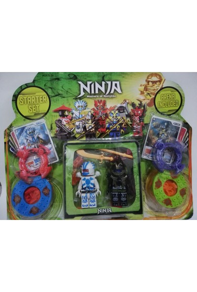 Nınja Masters Of Spinjitzu 2 Li Figür Oyuncak