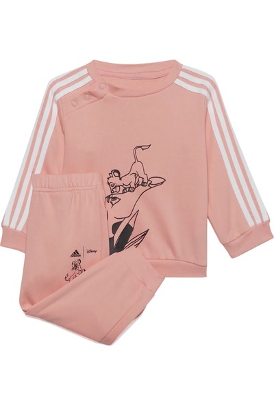 Adidas Inf Dy Lk Jog Çocuk Günlük Eşofman Takımı HF1882 Pembe