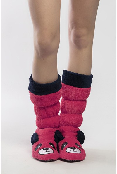 Nicoletta Mürdüm Kadın Panduf Bot Ses Yapmayan Taban Emoji