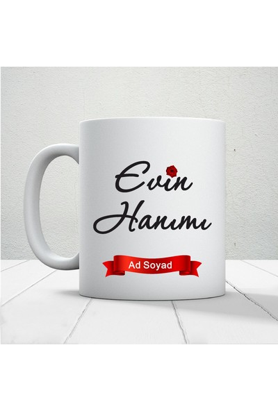 Seç Evin Hanımıı Evin Reisi2 Li Baskılı Tasarımlı Seramik Hediyelik Kupa Seç Evin Hanımıı Evin Reisi2 Li Baskılı Tasarımlı Seramik Hediyelik Kupa