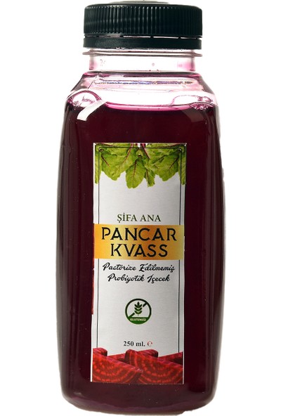 Şifa Ana Pancar Kvass (250 Ml.) Kırmızı Pancar Suyu