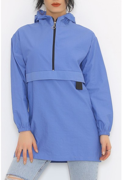 Bkmc Paraşüt Dakron Sweat Mavi