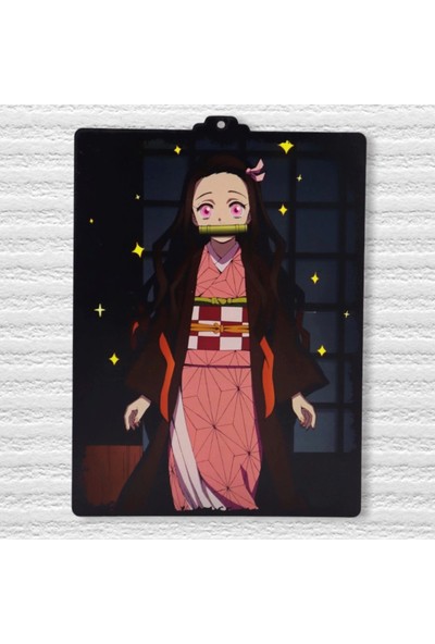 Altair Demon Slayer Nezuko Ahşap Duvar Süsü