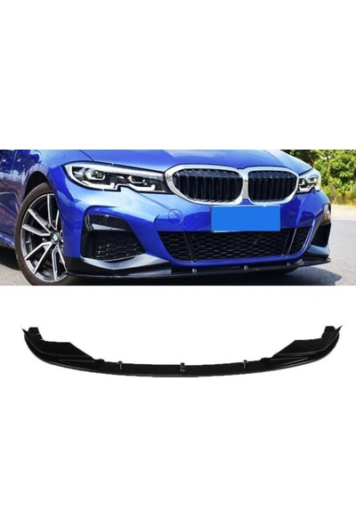 MKG Bmw G20 3 Serisi M Technic Ön Lip Piona Black Ön Ek 3 Prç 2019+ MKG Bmw G20 3 Serisi M Technic Ön Lip Piona Black Ön Ek 3 Prç 2019+
