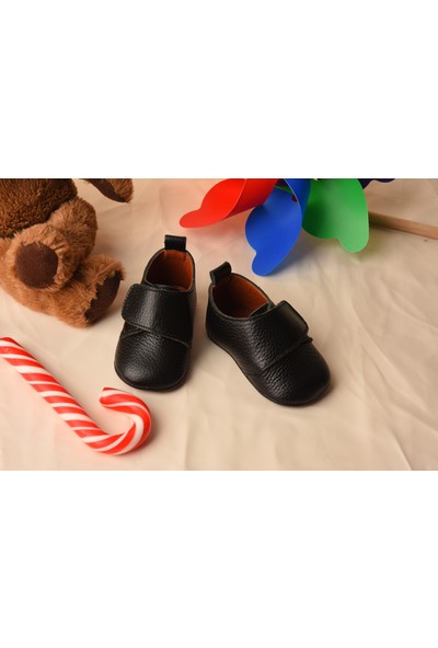 derinkids Derin Bebek Ilk Adım Ayakkabısı Siyah GR01