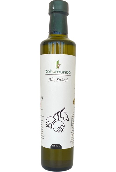 Tohumunda Alıç Sirkesi [500 Ml] (Katkısız, Doğal Fermente Canlı Sirke)