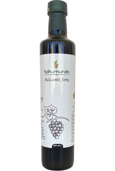 Tohumunda Balzamik Sirke [500 Ml] (Katkısız, Doğal Fermente Canlı Sirke)