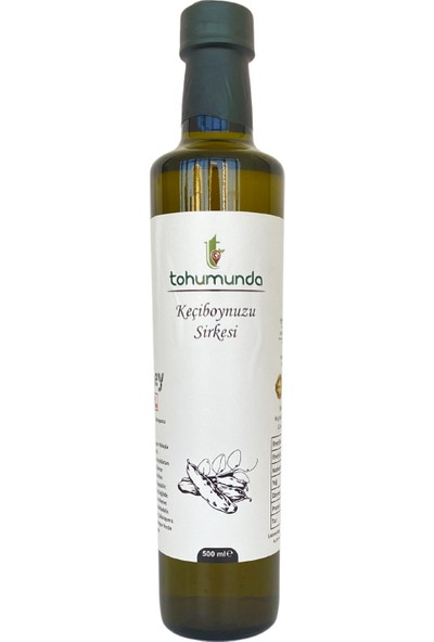 Tohumunda Keçiboynuzu Sirkesi [500 Ml] (Katkısız, Doğal Fermente Canlı Sirke)