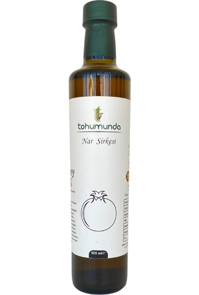 Tohumunda Nar Sirkesi [500 Ml] (Katkısız, Doğal Fermente Canlı Sirke)