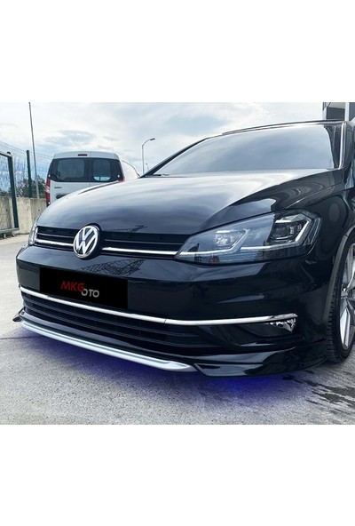 MKG Vw Golf 7 Fl 7.5 Abt Ön Ek Boyasız Ön Karlık 2017 - 2019 Abs Plastik