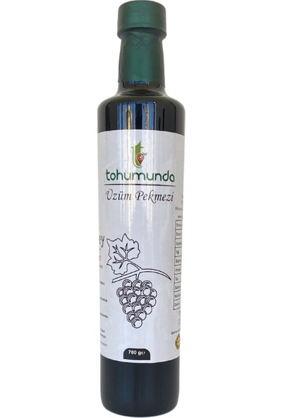 Tohumunda Üzüm Pekmezi [700 Gr] Doğal, Katkısız ve Şeker Ilavesiz