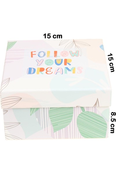 Cetinaccessories Follow Your Dreams Tasarım Hediye Kutusu No:2 Cetinaccessories Follow Your Dreams Tasarım Hediye Kutusu No:2