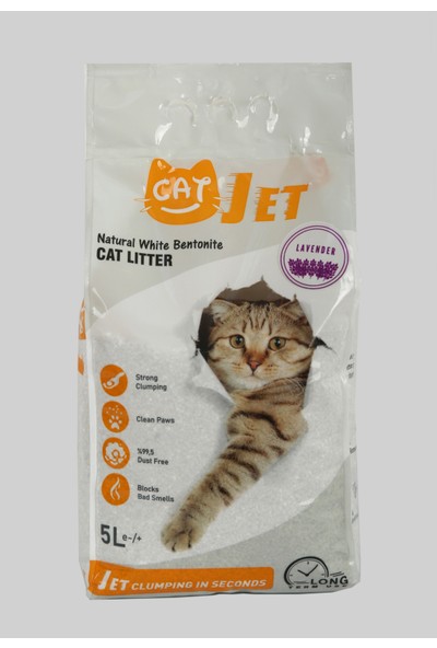 5 Lt Lavanta Kokulu Kedi Kumu