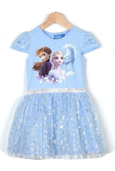 Magu Kız Çocuk Pembe Elsa Anna Elbise Magu Kız Çocuk Pembe Elsa Anna Elbise