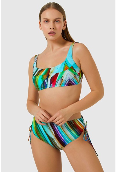 Ayyıldız 5535 Mavi Bikini Takımı