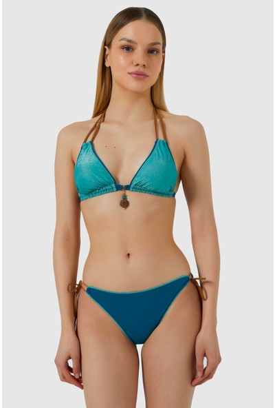 Ayyıldız 5405 Petrol Yeşil Bikini Takımı