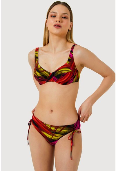 Ayyıldız 5545 Fuşya Bikini Takımı