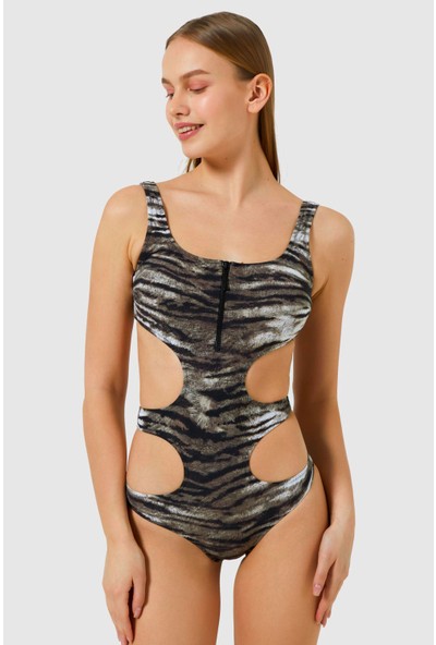 Ayyıldız 5102 Siyah Mayokini