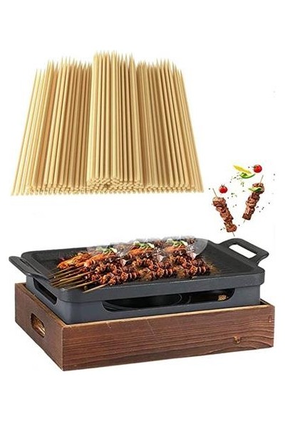 Homecare Barbacoa 30 cm 50 Adet Çöp Şiş Kokteyl Sunum Çubukları 716451 Homecare Barbacoa 30 cm 50 Adet Çöp Şiş Kokteyl Sunum Çubukları 716451