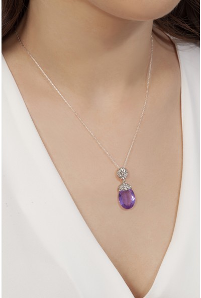 Mert Silver Tasarım Kadın Gümüş Kolye Mert Silver Tasarım Kadın Gümüş Kolye