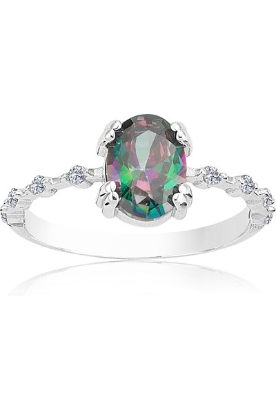 Anka Kadın Mistik Topaz Ihtişamı 925 Ayar Gümüş Evlilik Teklifi Hediye Gümüş Yüzük Anka Kadın Mistik Topaz Ihtişamı 925 Ayar Gümüş Evlilik Teklifi Hediye Gümüş Yüzük