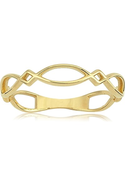 Anka Örgü Gümüş Yüzük