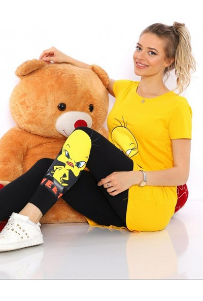 Tweety Baskılı Ikili Takım