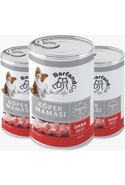 Barfandgo Bona Vita 10'lu Dana Etli Köpek Maması Barfandgo Bona Vita 10'lu Dana Etli Köpek Maması