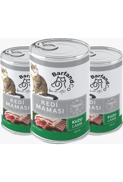 Barfandgo Bonavita 10'lu Kuzu Etli Kedi Maması