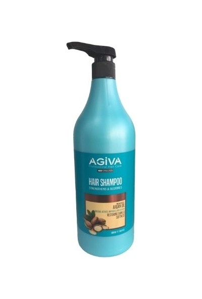 Agiva Argan Yağlı 1000 ml Onarıcı Şampuan Agiva Argan Yağlı 1000 ml Onarıcı Şampuan