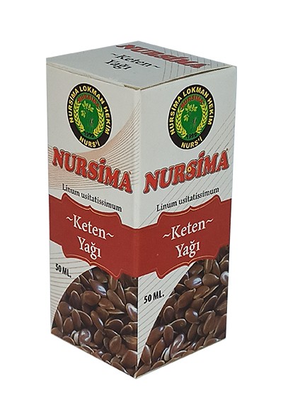 Nursima Siftaholsun Keten Tohumu Yağı 50 ml Nursima Siftaholsun Keten Tohumu Yağı 50 ml