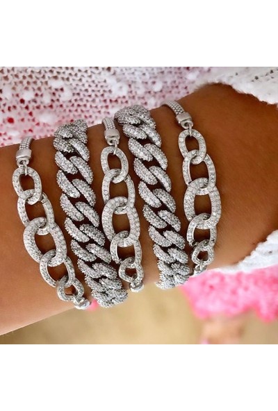 Caka Takı Taşlı Gurmet Italyan Örme Bileklik Caka Takı Taşlı Gurmet Italyan Örme Bileklik