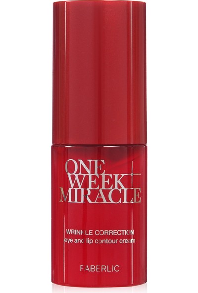 Faberlic One Week Miracle Göz ve Dudak Kenarları Kremi Kırışıklık Kapatıcı Faberlic One Week Miracle Göz ve Dudak Kenarları Kremi Kırışıklık Kapatıcı