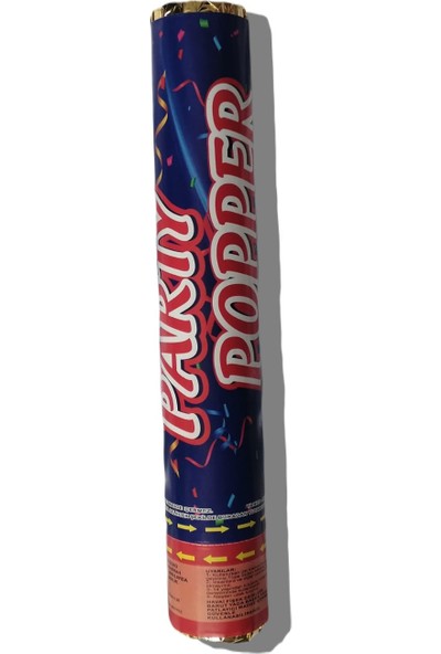 1 Adet Party Popper Karışık/karnaval Konfeti 30 cm 1 Adet Party Popper Karışık/karnaval Konfeti 30 cm