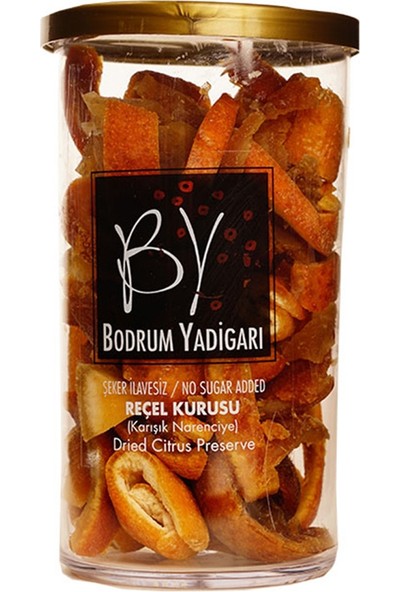 Bodrum Yadigarı Şeker Ilavesiz Reçel Kurusu (Karışık Narenciye) (150 Gr) Bodrum Yadigarı Şeker Ilavesiz Reçel Kurusu (Karışık Narenciye) (150 Gr)