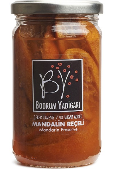 Bodrum Yadigarı Şeker Ilavesiz Mandalin Reçeli (250 gr) Bodrum Yadigarı Şeker Ilavesiz Mandalin Reçeli (250 gr)