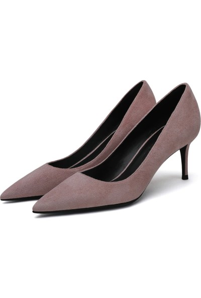 Picky Rose, Gül Kurusu Süet 7cm Topuk Stiletto Picky Rose, Gül Kurusu Süet 7cm Topuk Stiletto