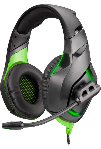 Rampage Rm-K7 Magnıfıc Siyah/yeşil 7.1 Surround Sound System USB Mikrofonlu Oyuncu Kulaklığı (Yenilenmiş) Rampage Rm-K7 Magnıfıc Siyah/yeşil 7.1 Surround Sound System USB Mikrofonlu Oyuncu Kulaklığı (Yenilenmiş)