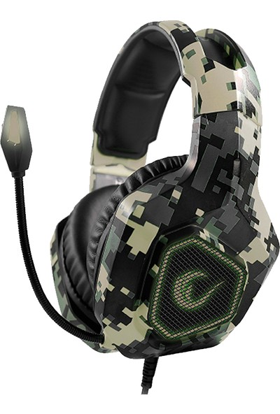 Rampage Rm-K8 Attack Kamuflaj Renkli 7.1 USB Rainbow Ledli Mikrofonlu Oyuncu Kulaklığı(Yenilenmiş) Rampage Rm-K8 Attack Kamuflaj Renkli 7.1 USB Rainbow Ledli Mikrofonlu Oyuncu Kulaklığı(Yenilenmiş)