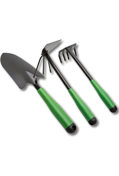 Benturks Çapa Tırmık Kazma Bahçe Seti 3 Parça Benturks Çapa Tırmık Kazma Bahçe Seti 3 Parça