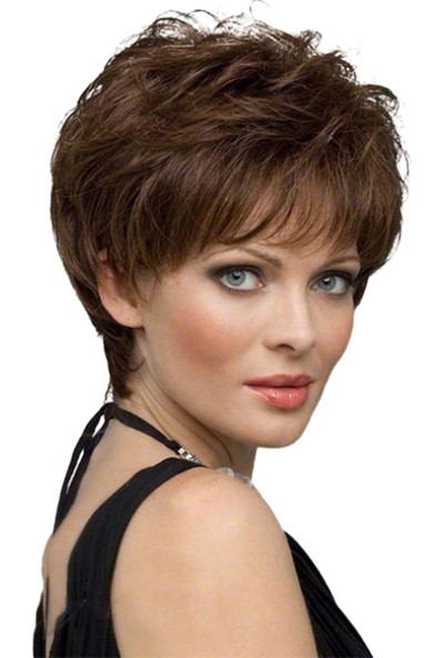 Vandor Girls Bayan Doğal Kısa Bob Tarzı Peruklar (Yurt Dışından)