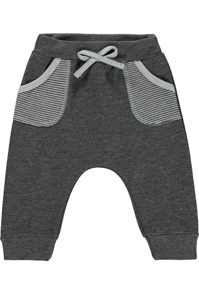 Civil Baby Erkek Bebek Patiksiz Tek Alt 6-18 Ay Koyu Gri Civil Baby Erkek Bebek Patiksiz Tek Alt 6-18 Ay Koyu Gri