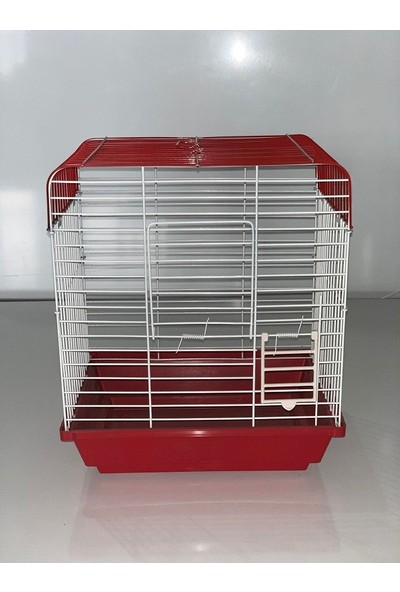 Blu Kafes Tek Kapı Tek Yemlik Kuş Kafesi