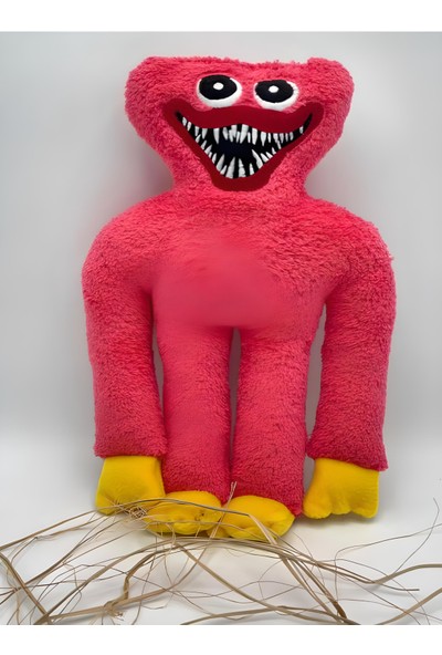 Pembe Huggy Wuggy Peluş Oyuncak 37 cm Pembe Huggy Wuggy Peluş Oyuncak 37 cm
