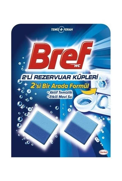Bref Wc Temizleme Küpü Çam Rezervuar 2'li Bref Wc Temizleme Küpü Çam Rezervuar 2'li