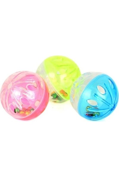 Gezeroğlu Petshop Zilli Renkli Top Kedi Oyuncağı 3 Lü Gezeroğlu Petshop Zilli Renkli Top Kedi Oyuncağı 3 Lü